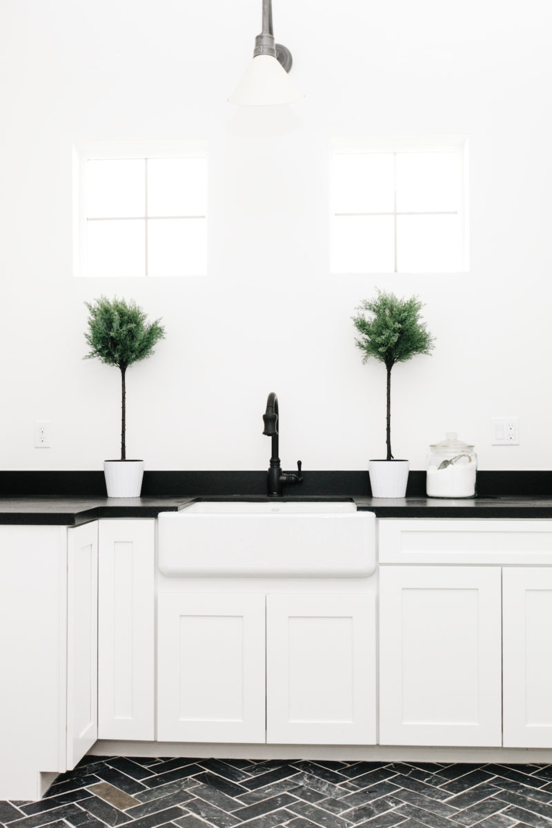 A Fresh + Timeless All-White Home with the Prettiest Kitchen · Haven