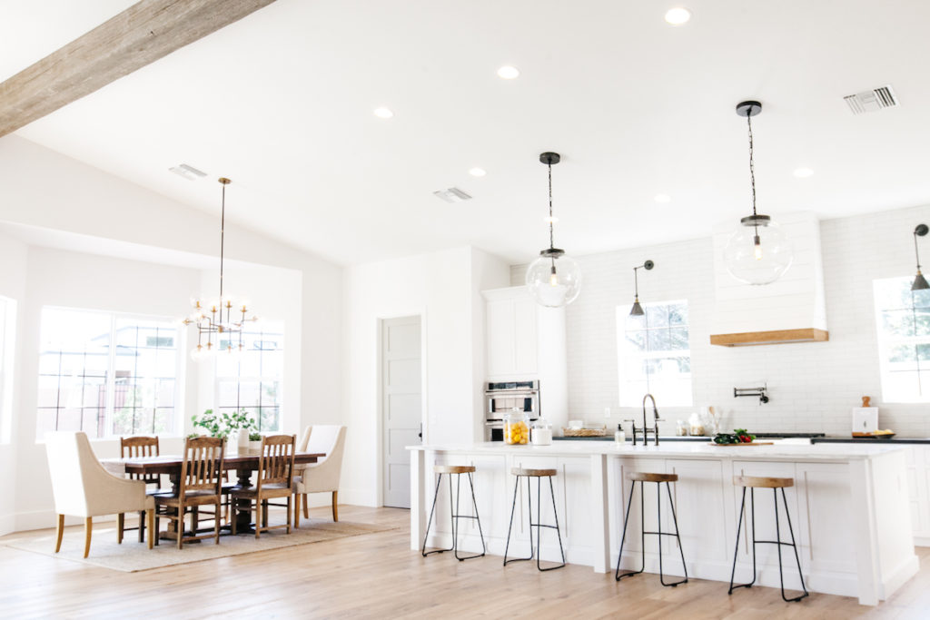 A Fresh + Timeless All-White Home with the Prettiest Kitchen · Haven