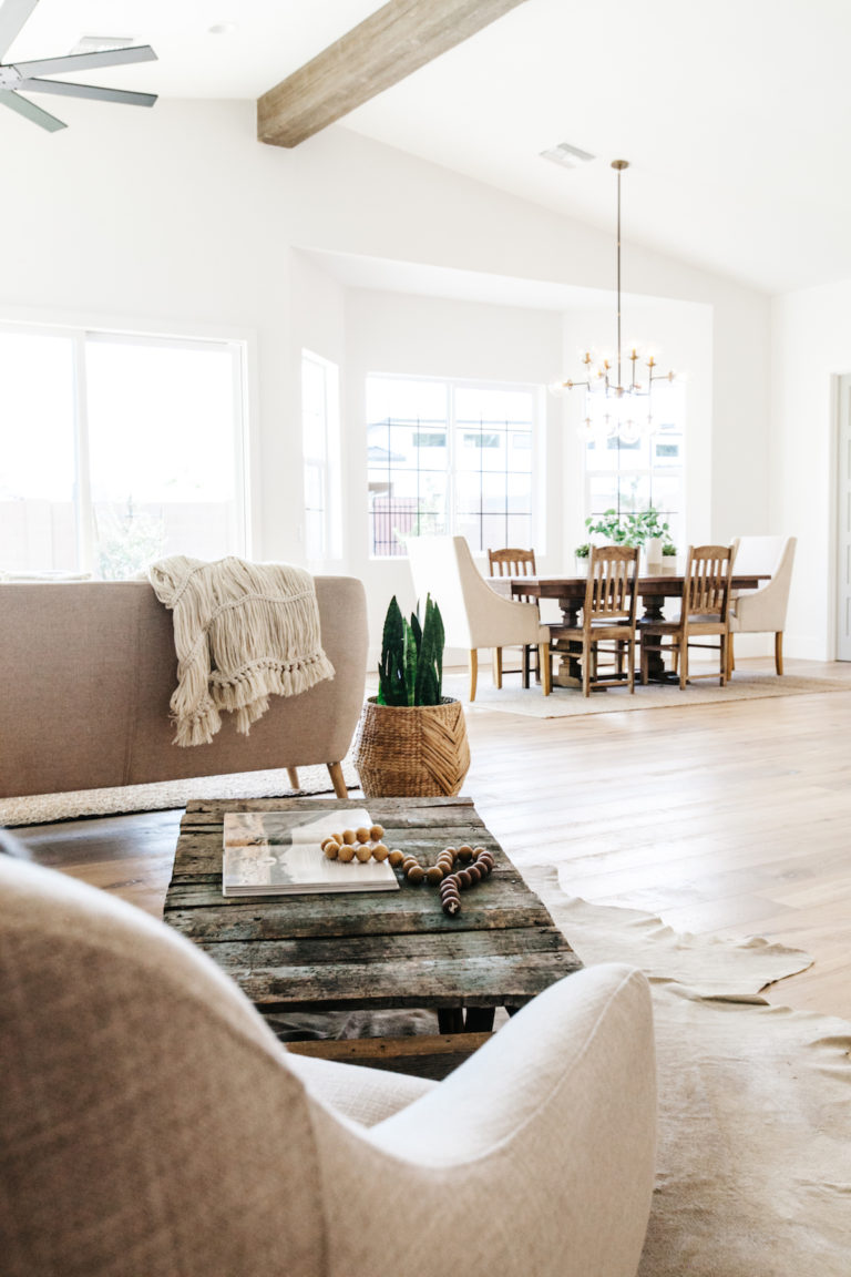 A Fresh + Timeless All-White Home with the Prettiest Kitchen · Haven
