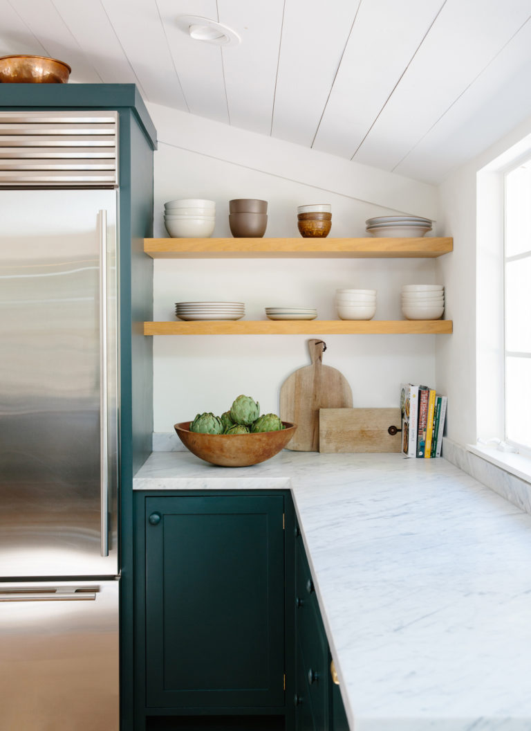A 'Perfect Green' Kitchen Captivates in This 1949 Ojai Ranch House · Haven