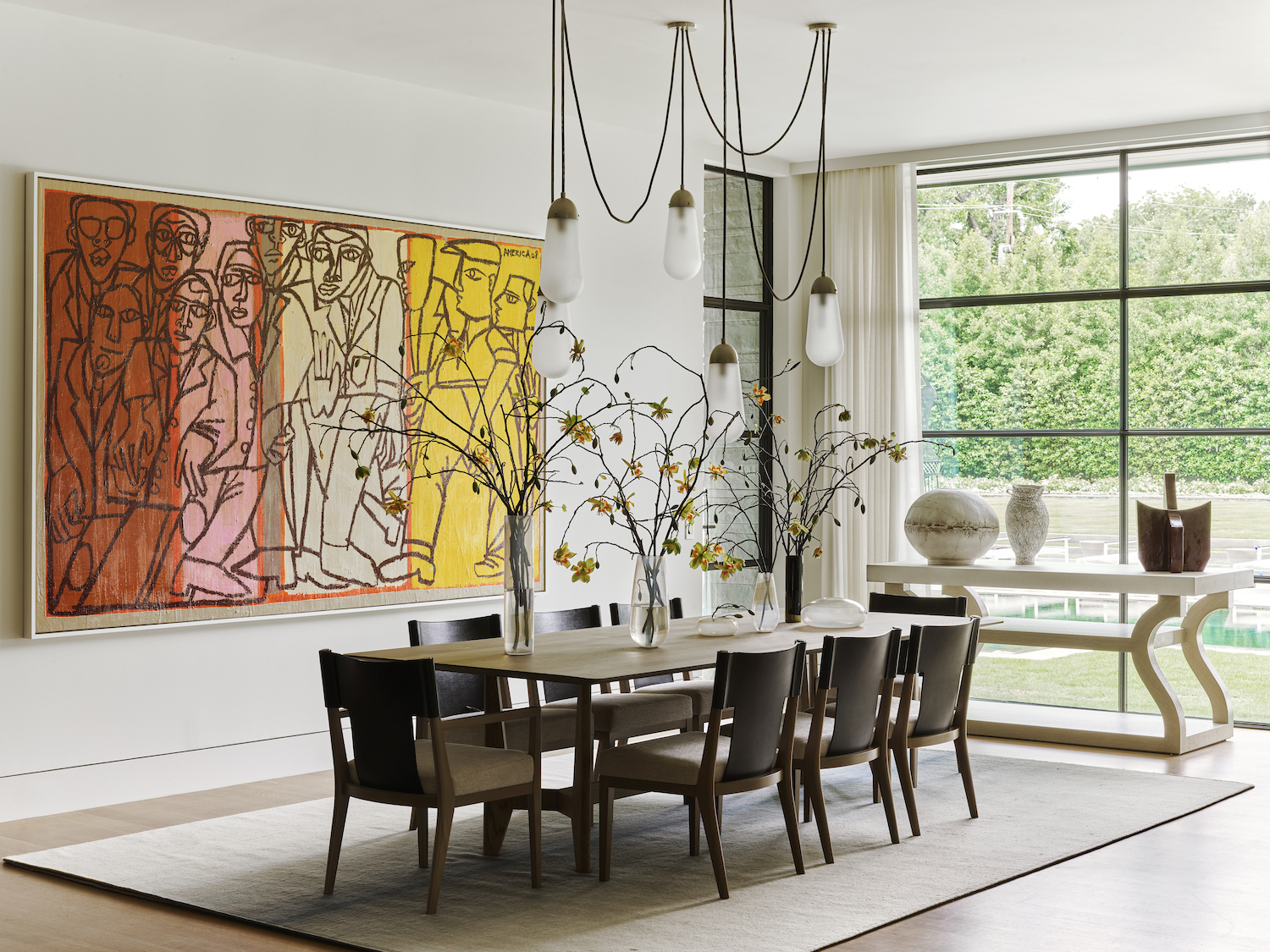 Bespoke Furniture and Playful Art Accentuate This Home’s Contemporary ...
