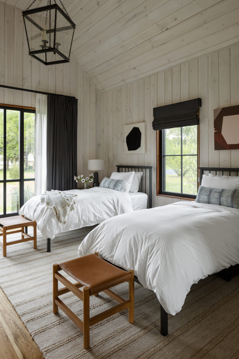 Tour Two Modern Rustic Waterfront Homes Filled with Vintage Finds · Haven