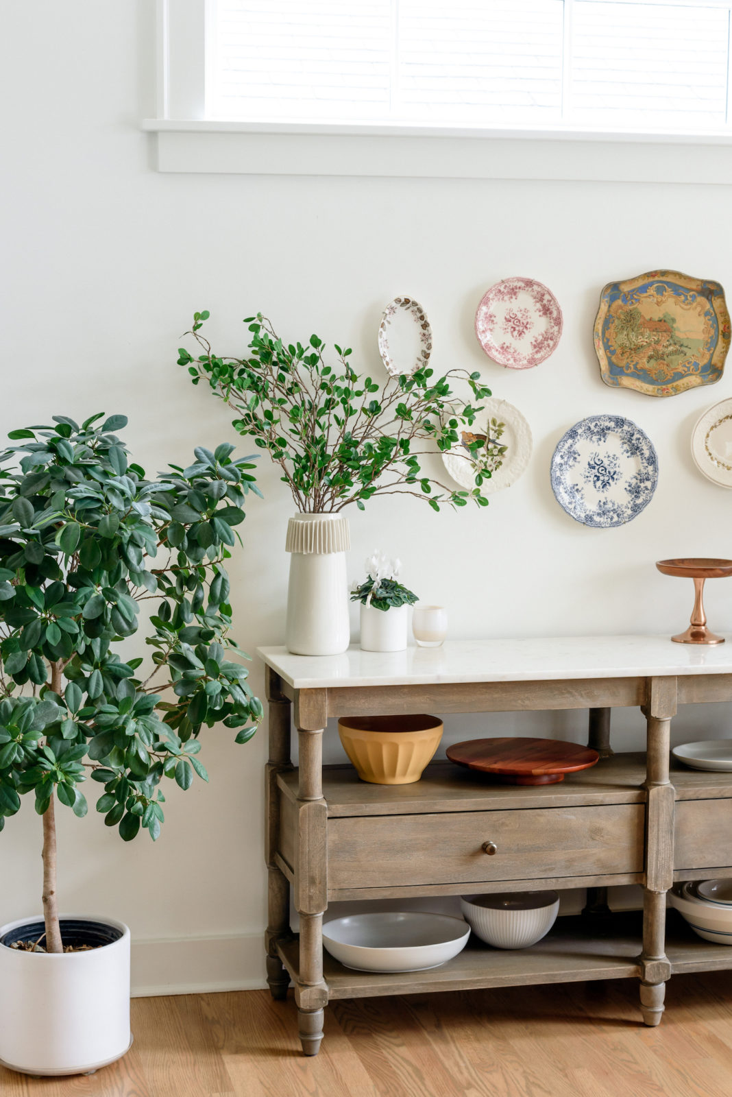 Sandy Cabinets and Brass Knobs Lend Classic Touches to This Craftsman ...