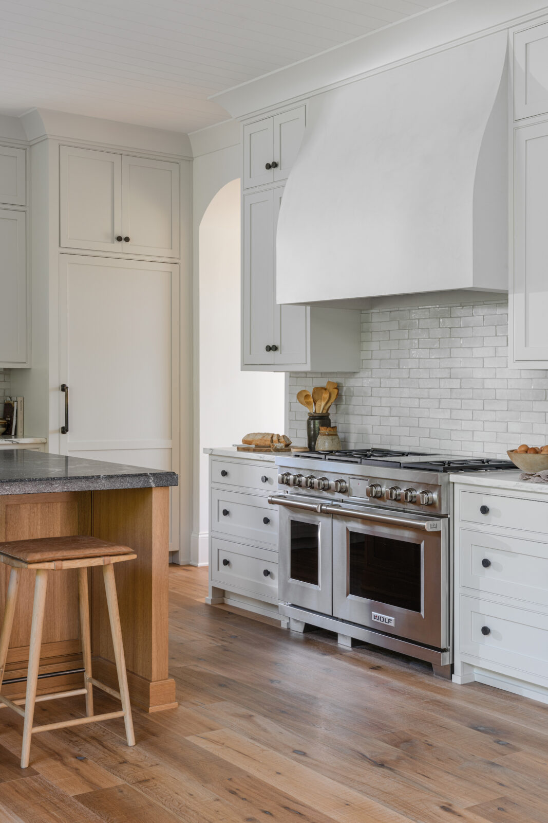 This New Build Keeps It Traditional With Pocket Doors and Moroccan Tile ...