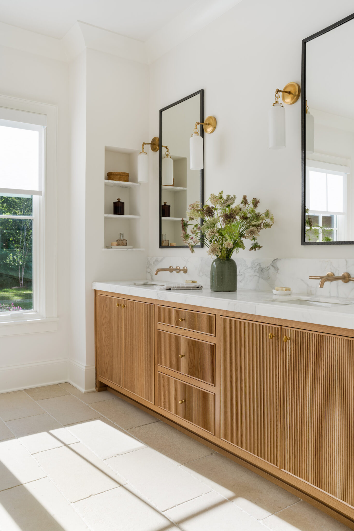 This New Build Keeps It Traditional With Pocket Doors and Moroccan Tile ...