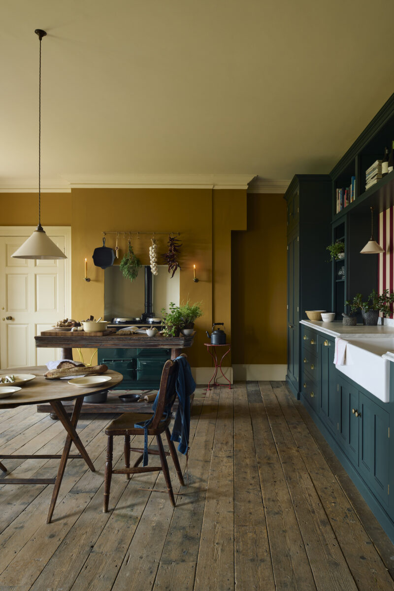 Butternut Hues and Striped Paper Create a Quirky & Uniquely Charming ...