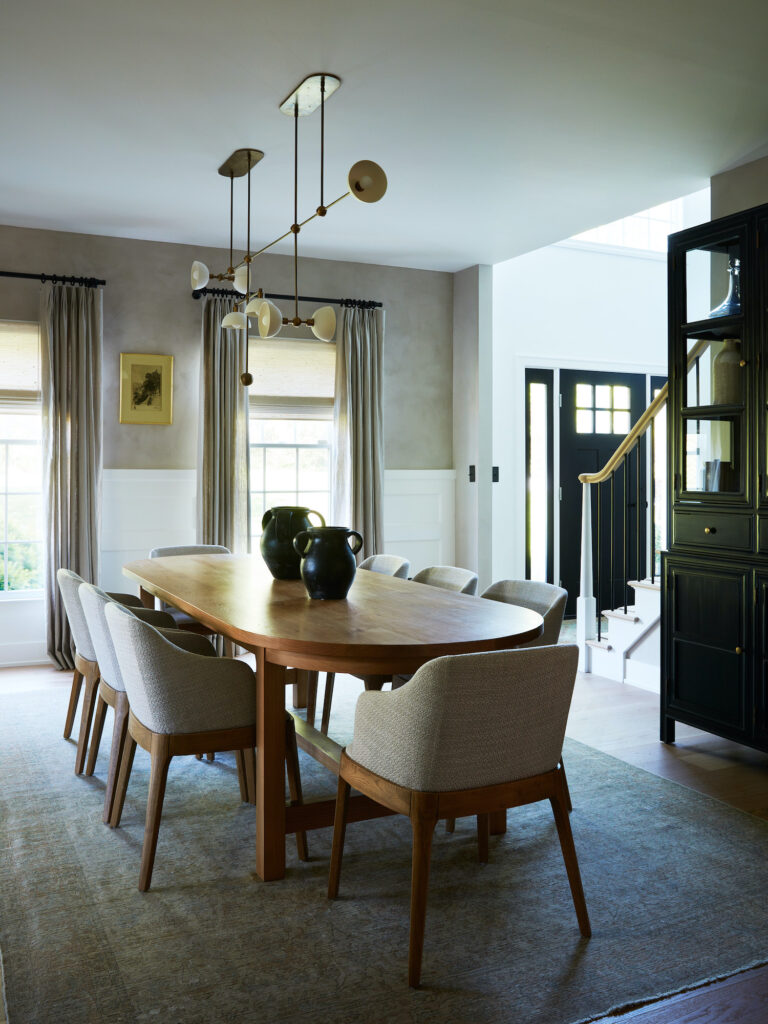 Small Touches of Eclectic Farmhouse Soften This Traditional Colonial ...
