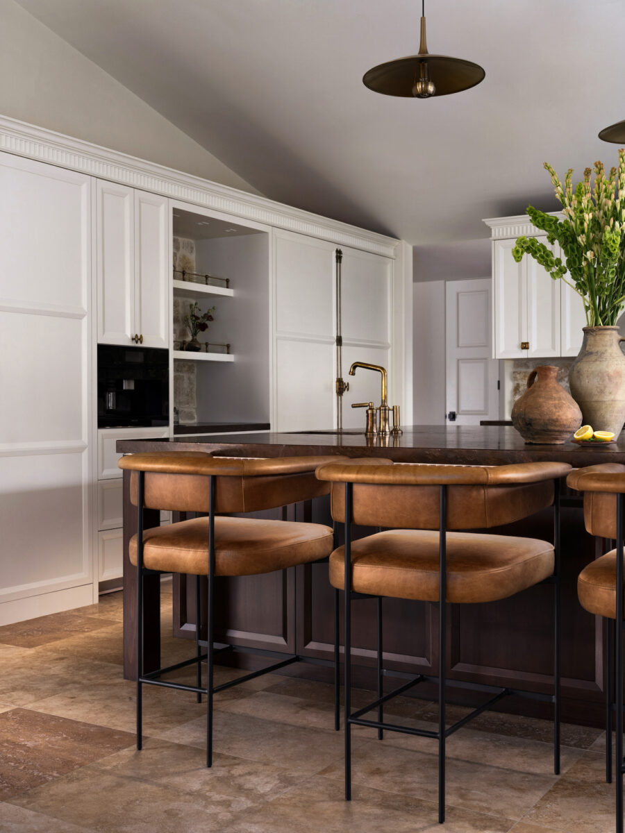 How a Family Heirloom Inspired a Mediterranean Castle-Style Kitchen · Haven