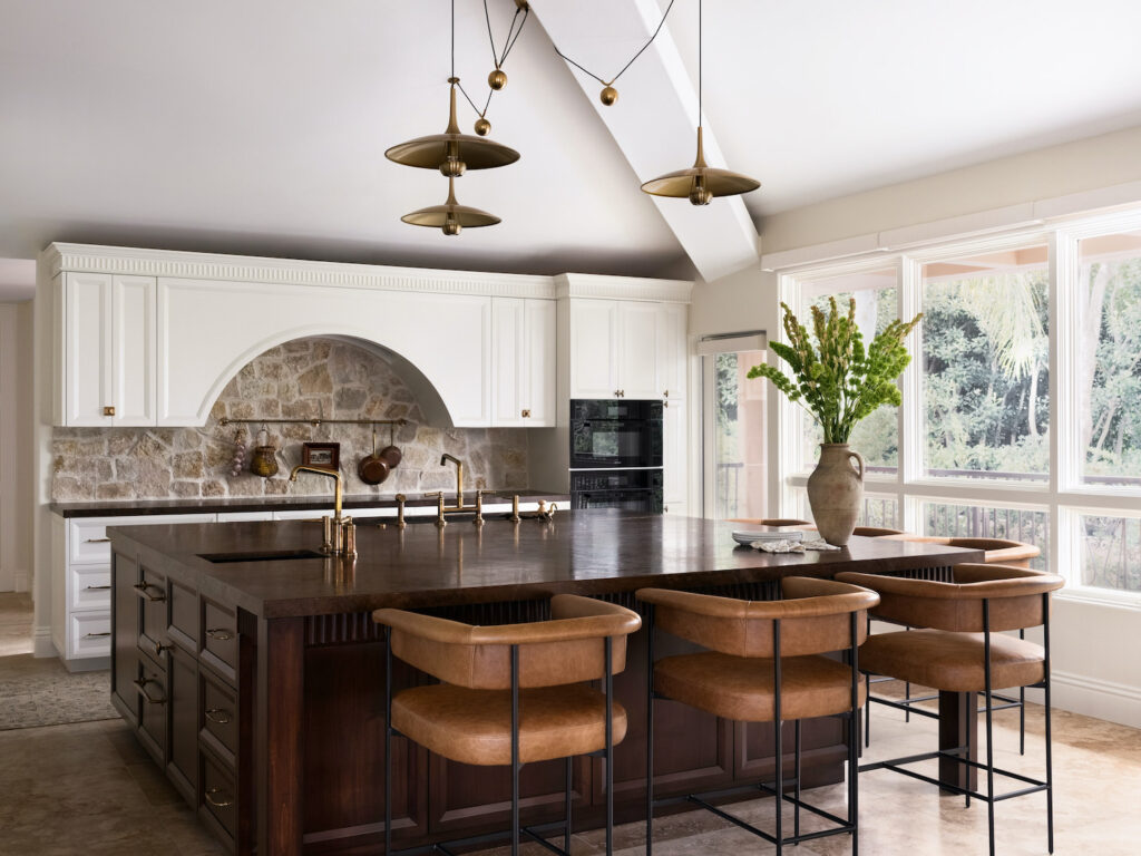 How a Family Heirloom Inspired a Mediterranean Castle-Style Kitchen · Haven