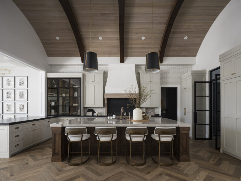 Adding Drama to a Traditional Kitchen with a Stunning Barrel-Arched ...