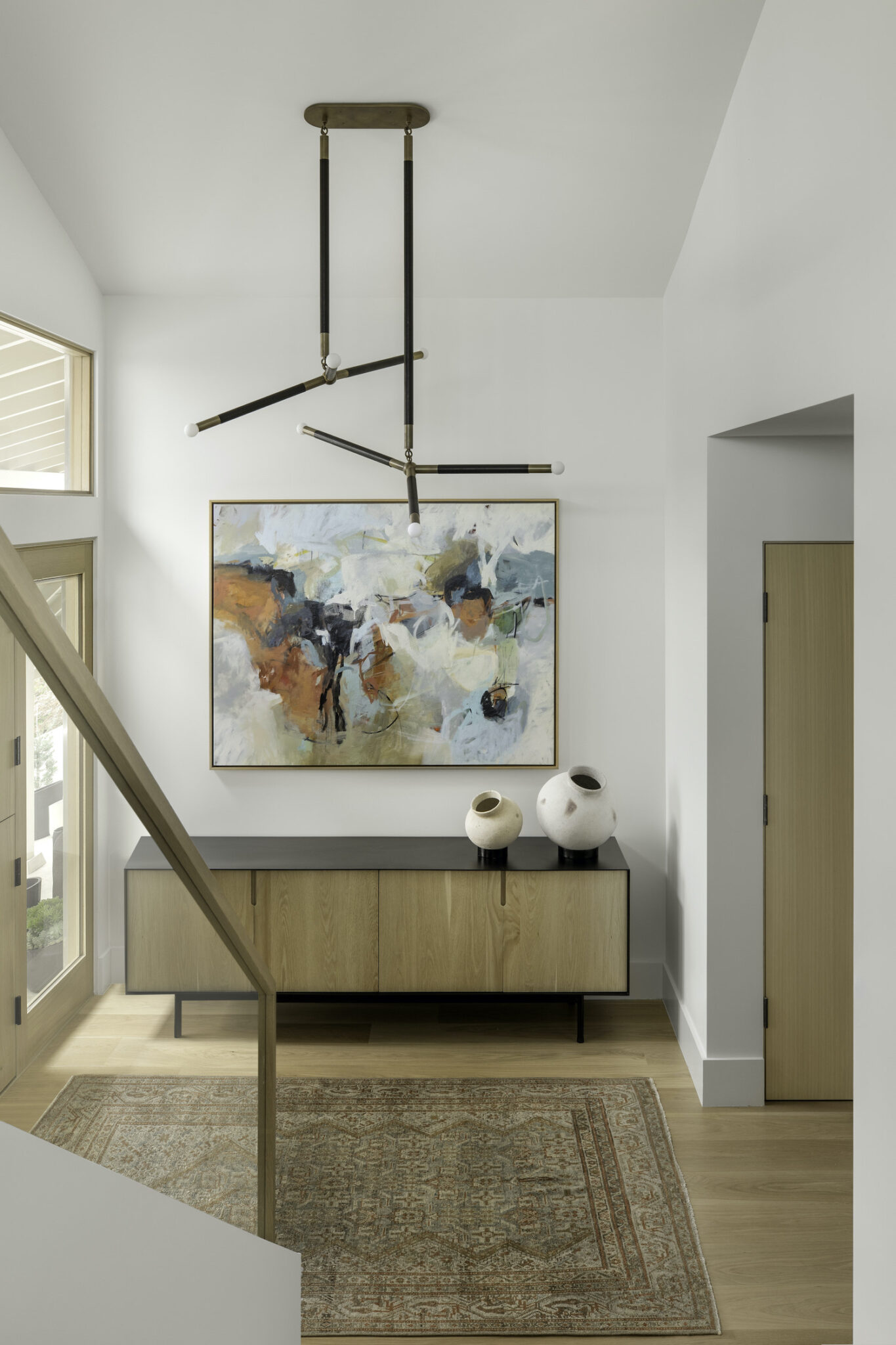 Modern Lighting Fixtures Add Excitement To This Corona Del Mar Home · Haven