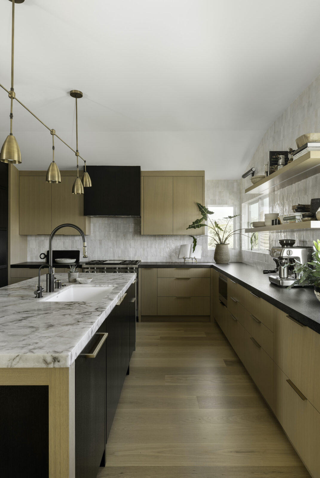 Modern Lighting Fixtures Add Excitement To This Corona Del Mar Home · Haven