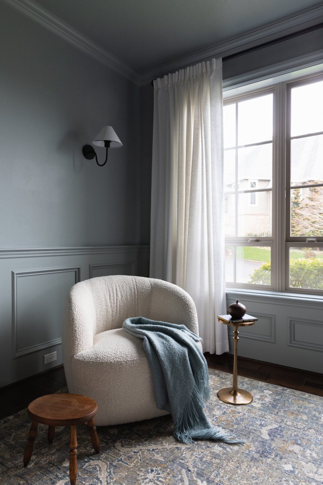 This Is The Perfect Blue Shade for A Snug Reading Nook · Haven