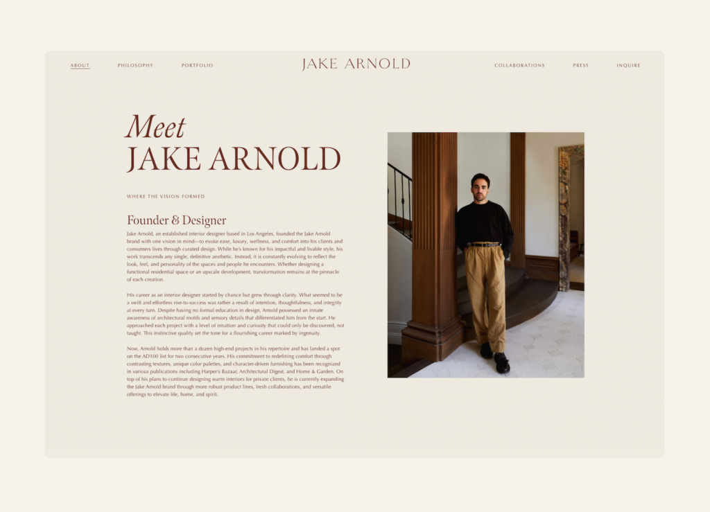 Behind the Design: Exploring Jake Arnold's Boundary-Breaking Brand ...