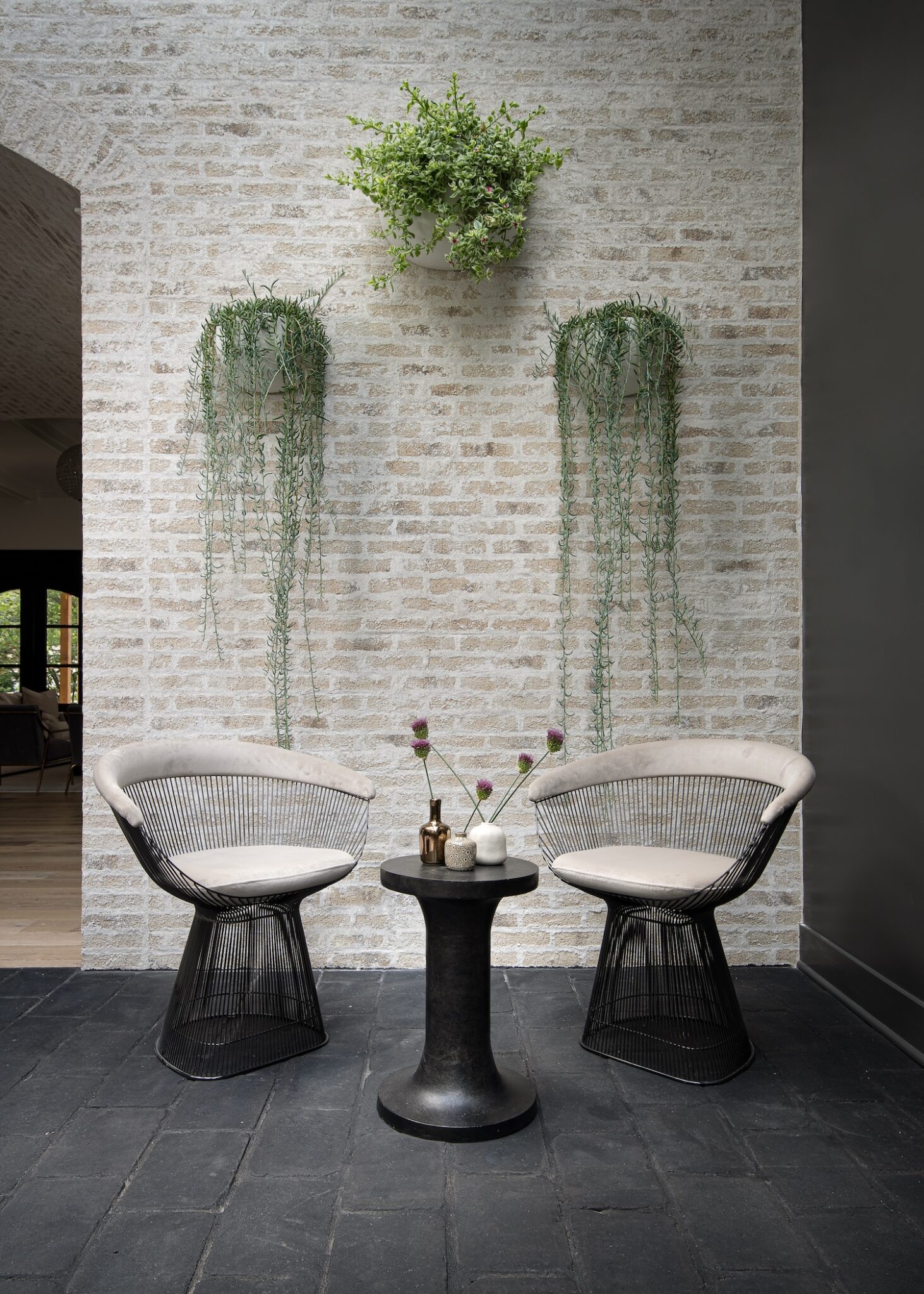 How a Plant-Filled Atrium Led to an Elegant European Revival Makeover ...